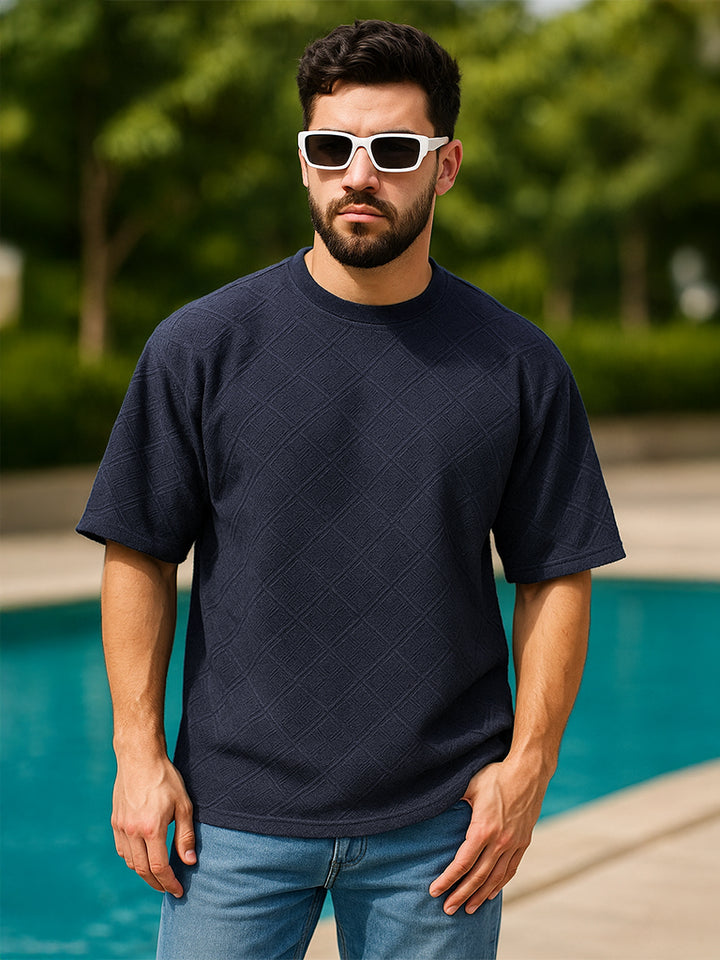 Buy Textured T Shirt | Textured T Shirt Men Online | Veirdo